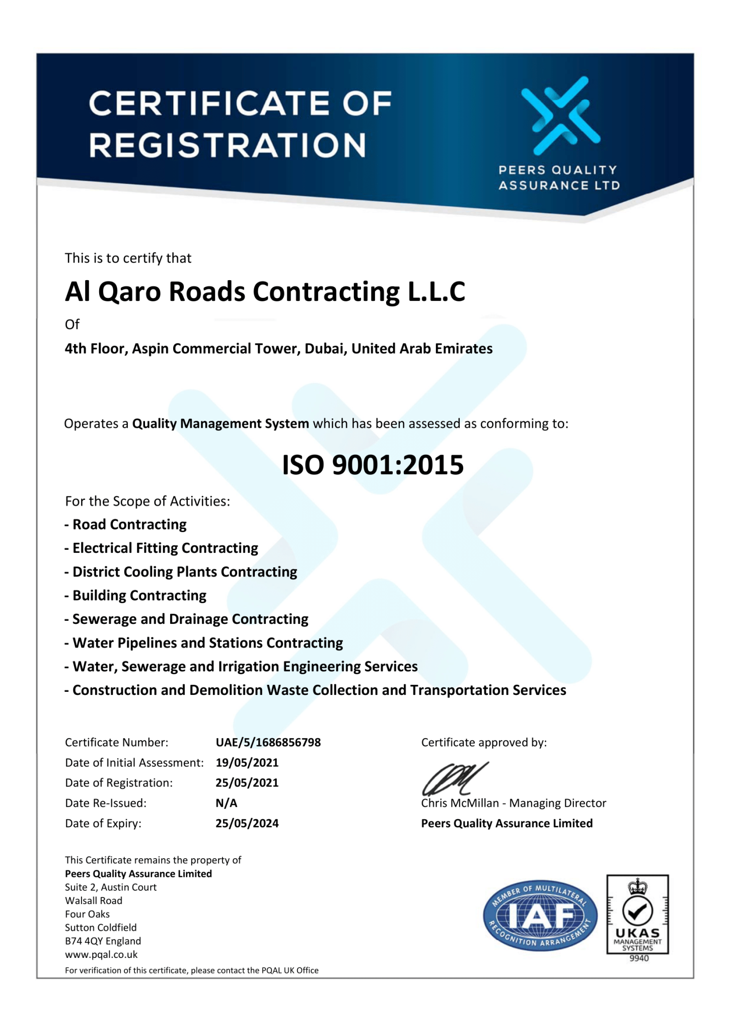 ABOUT US – Alqaro Roads Contracting